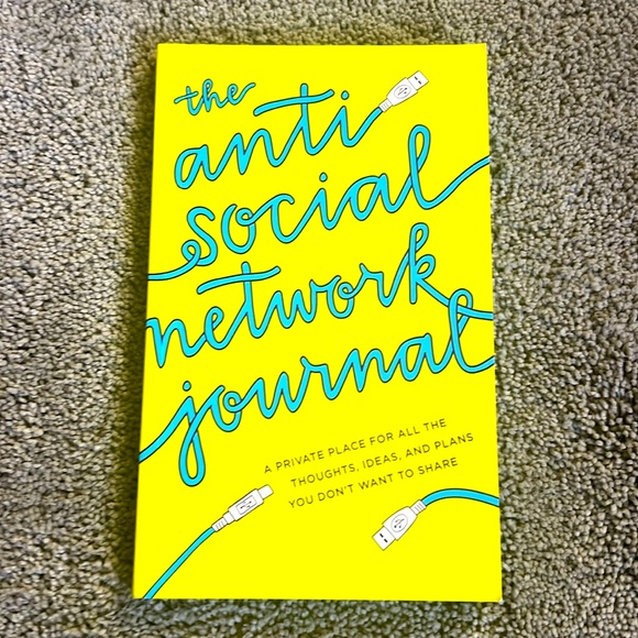 Knock Knock | Office | Knock Knock Anti Social Network Journal | Poshmark